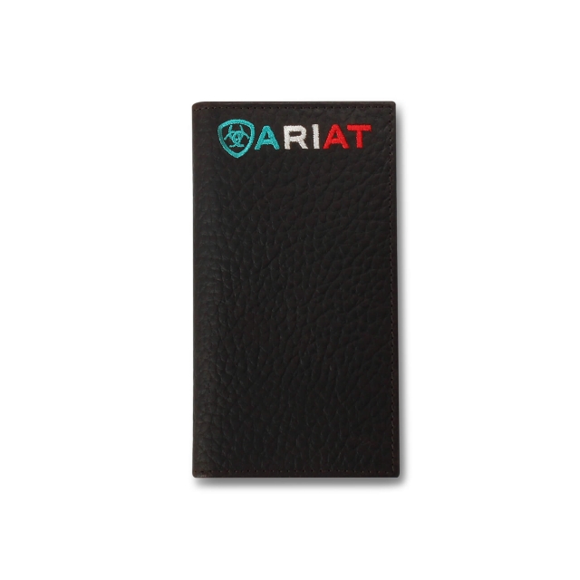 Ariat / Men's Mexico logo rodeo wallet