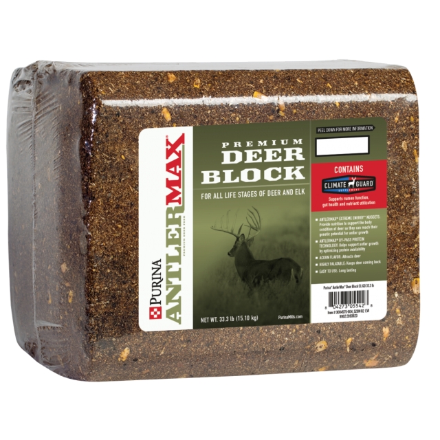 Purina Animal Nutrition / AntlerMax Deer Block with Climate Guard