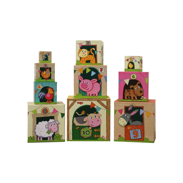 HABA / Stacking Cubes On the Farm