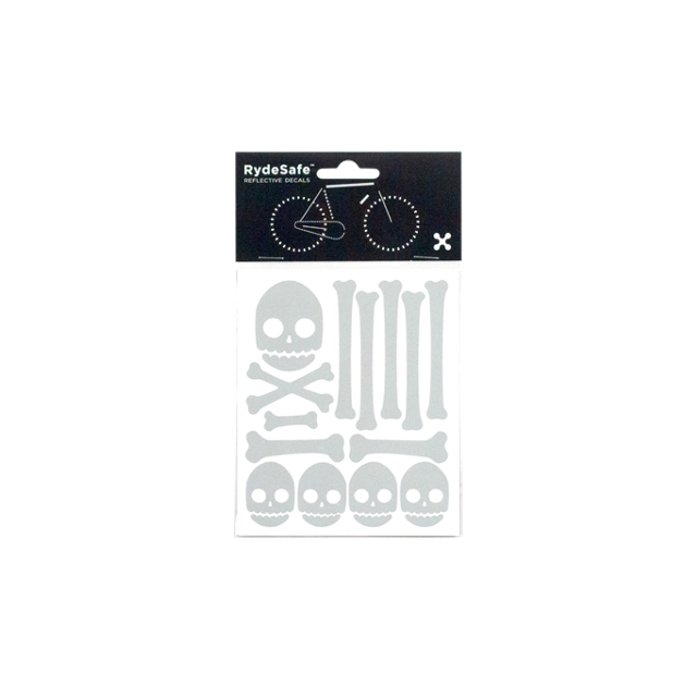 RydeSafe / Skull & Bones Reflective Sticker Kit
