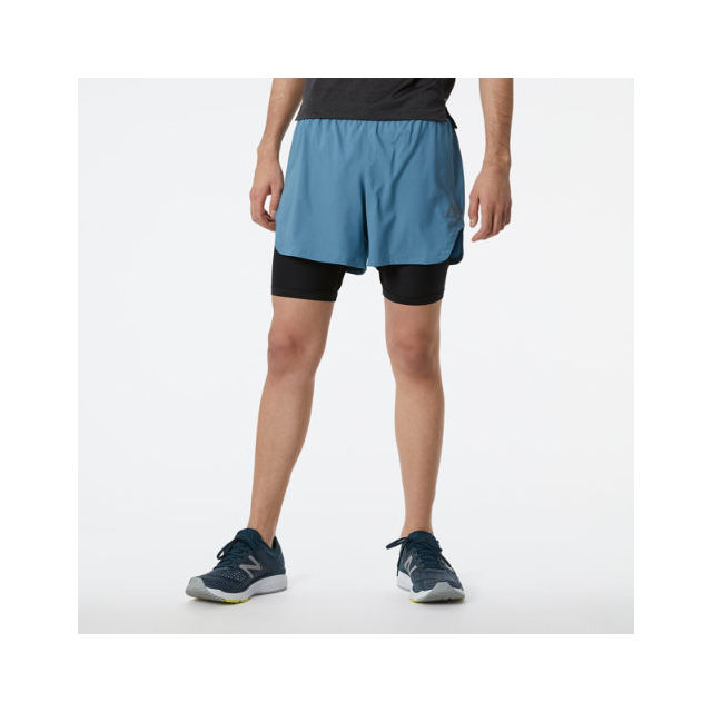 New Balance / Men's Q Speed Fuel 2 in 1 5 inch Short