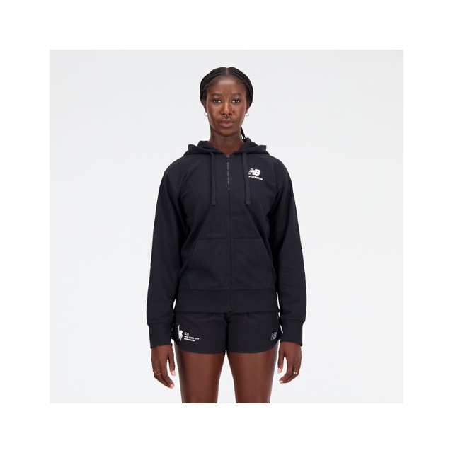 New Balance / Women's NYC Marathon NB Essentials Stacked Logo Full Zip ...