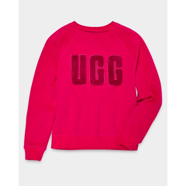 UGG / Women's Madeline Fuzzy Logo Crewneck