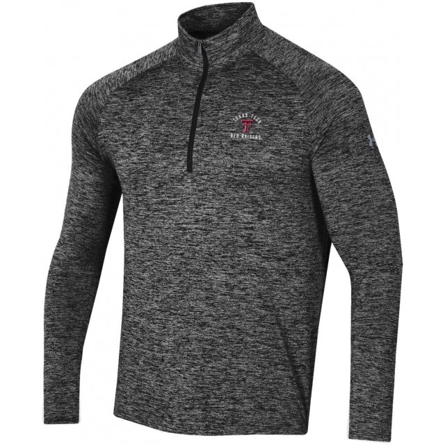 Under Armour / Men's Texas Tech Red Raiders Black Tech Twist 1/4 Zip ...