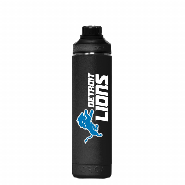 Orca / Detroit Lions 22 oz. Blackout Hydra Water Bottle