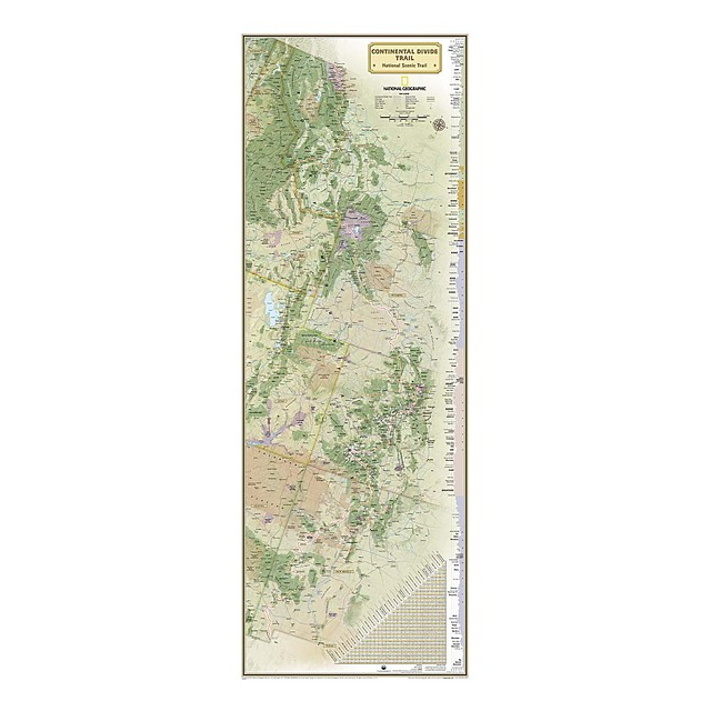 National Geographic Maps / Continental Divide Trail Map