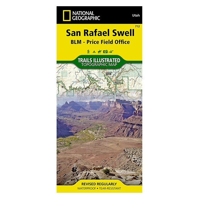 National Geographic Maps / San Rafael Swell Trail Map