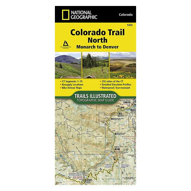 National Geographic Maps / Colorado Trail North Topographic Map Guide