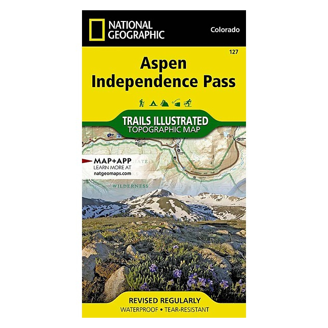 National Geographic Maps / Aspen/Independence Pass Trail Map