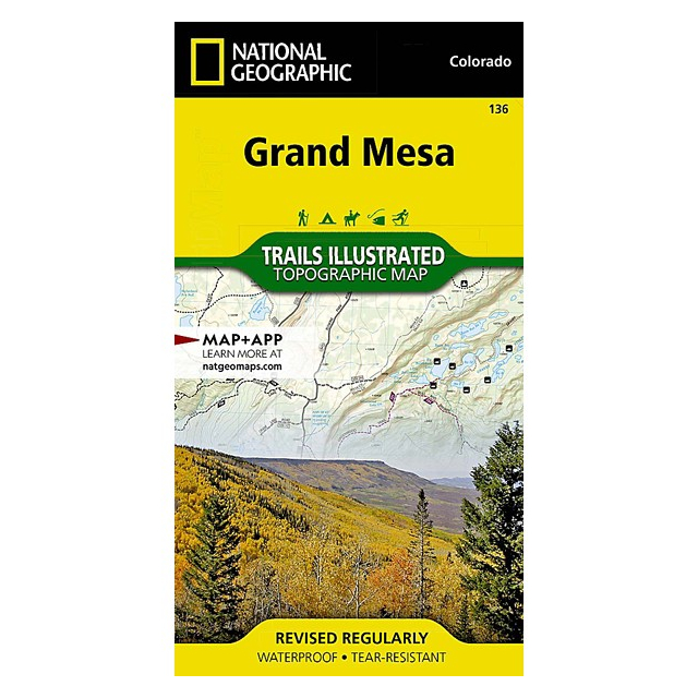 National Geographic Maps / Grand Mesa Map