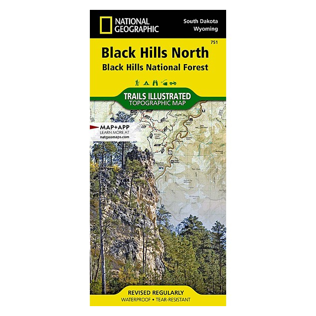 National Geographic Maps / Black Hills North Map