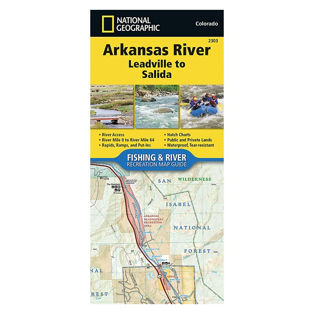 National Geographic Maps / Arkansas River- Leadville to Salida ...