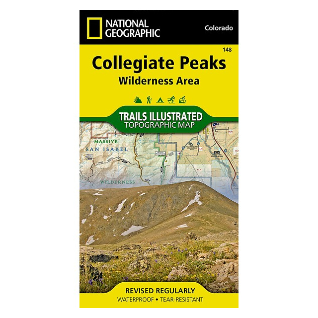 National Geographic Maps / Collegiate Peaks Wildereness Trail Map