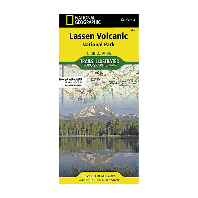 National Geographic Maps / Lassen Volcanic National Park Map