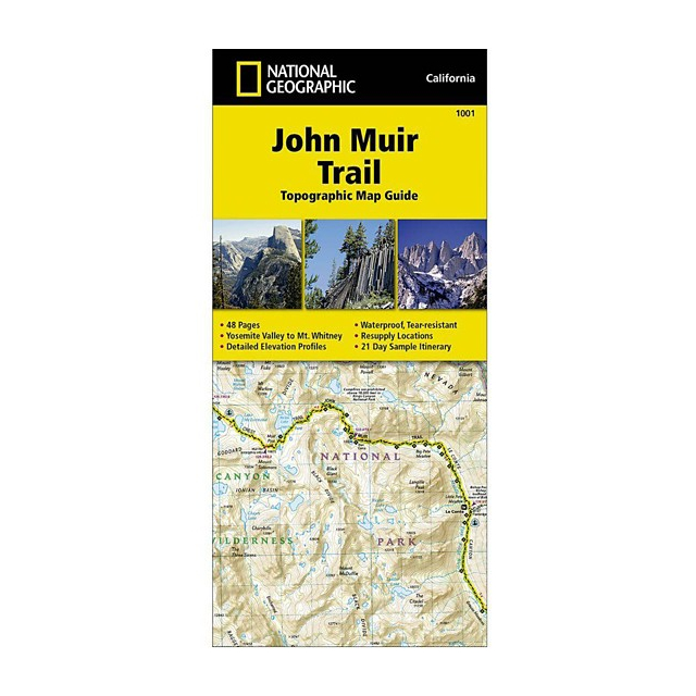 National Geographic Maps / National Geographics John Muir Trail ...