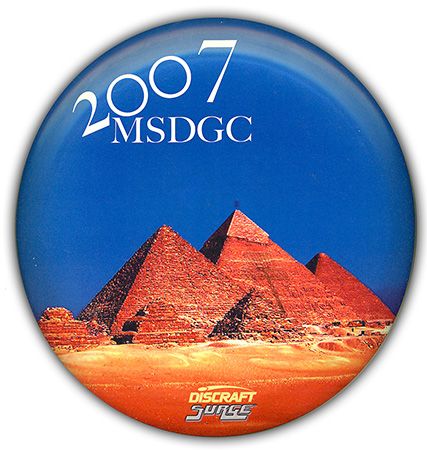 ESP Surge, 2007 MSDGC Pyramids • Marshall Street Disc Golf