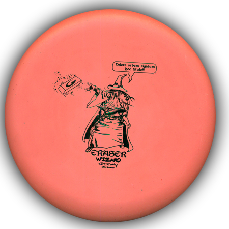 Eraser Wizard, Old Stamp • Marshall Street Disc Golf