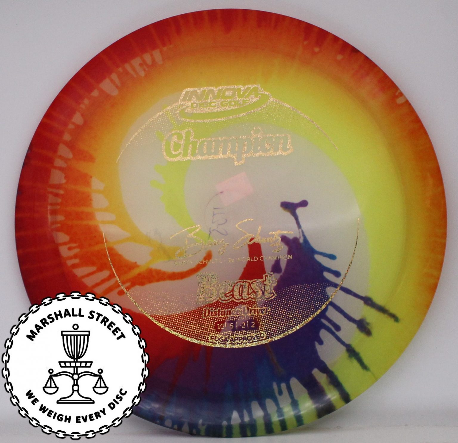 Tie-Dye Discs • Marshall Street Disc Golf