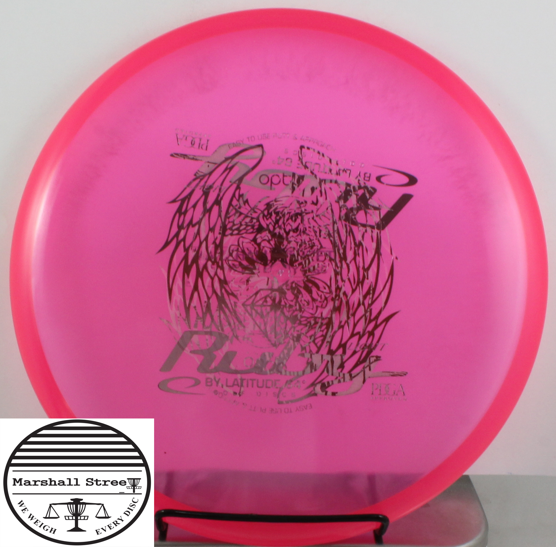 X-Out Opto Line Ruby • Marshall Street Disc Golf