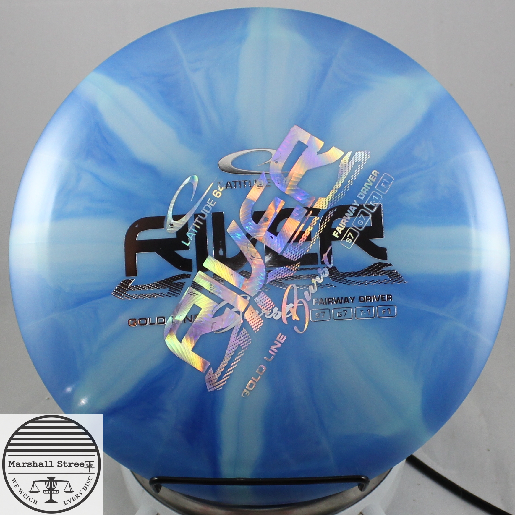 X-Out Gold Line River, Burst • Marshall Street Disc Golf