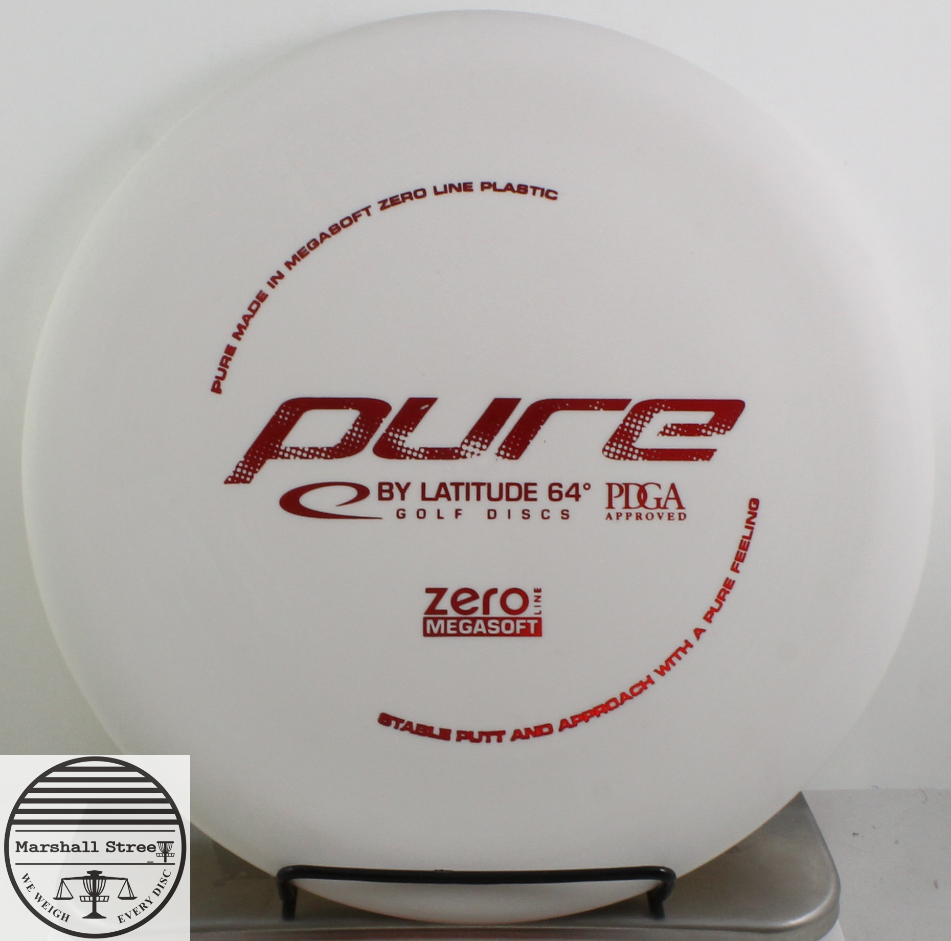 Zero Pure, Megasoft • Marshall Street Disc Golf