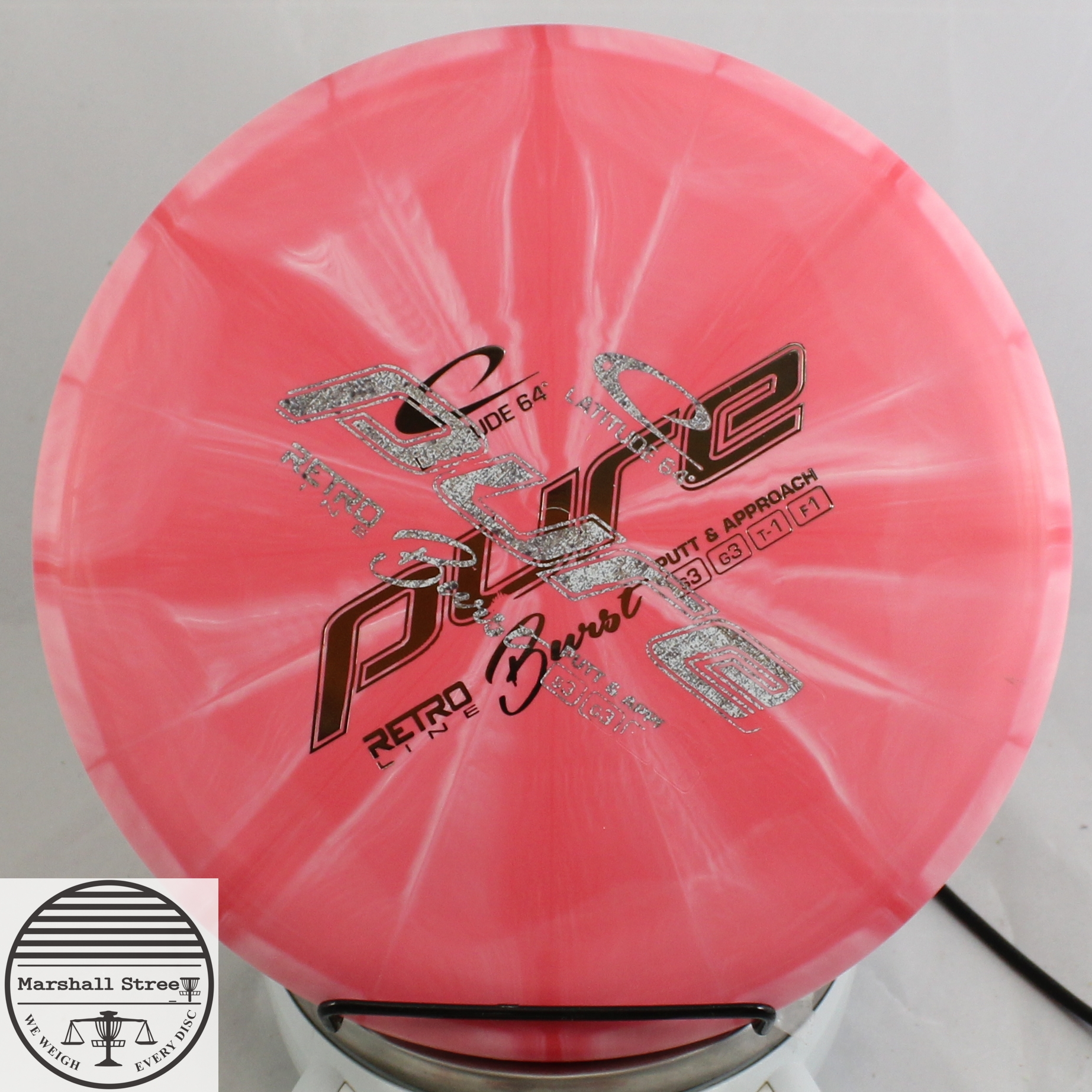 X-Out Retro Line Pure, Burst • Marshall Street Disc Golf
