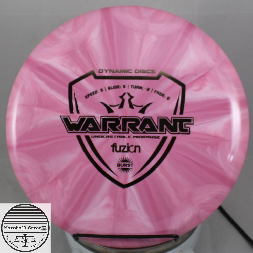 Fuzion Burst Warrant • Marshall Street Disc Golf