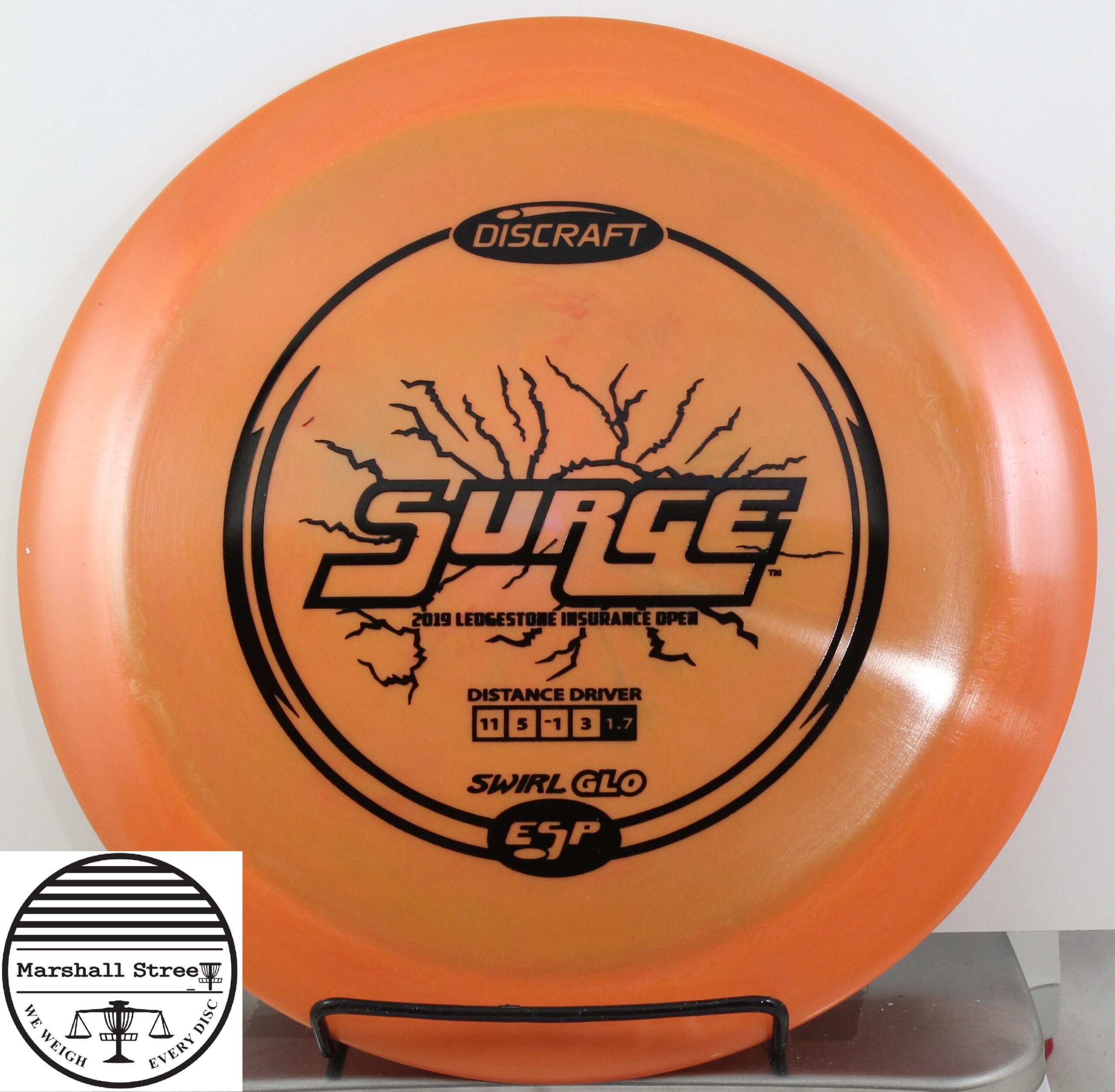 ESP Glow Surge, 2019 LIO • Marshall Street Disc Golf