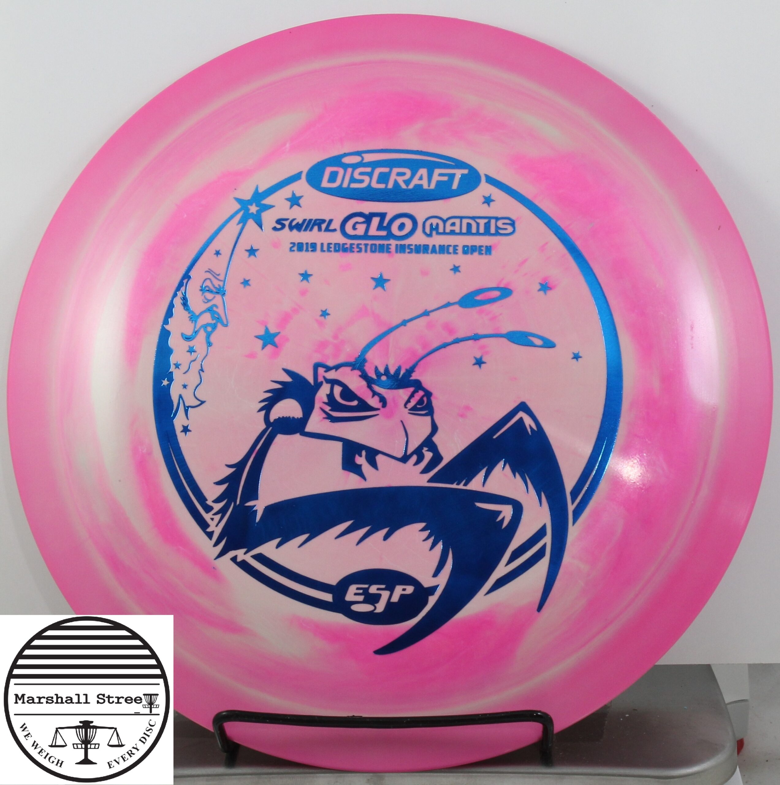 ESP Glow Mantis, 2019 LIO • Marshall Street Disc Golf
