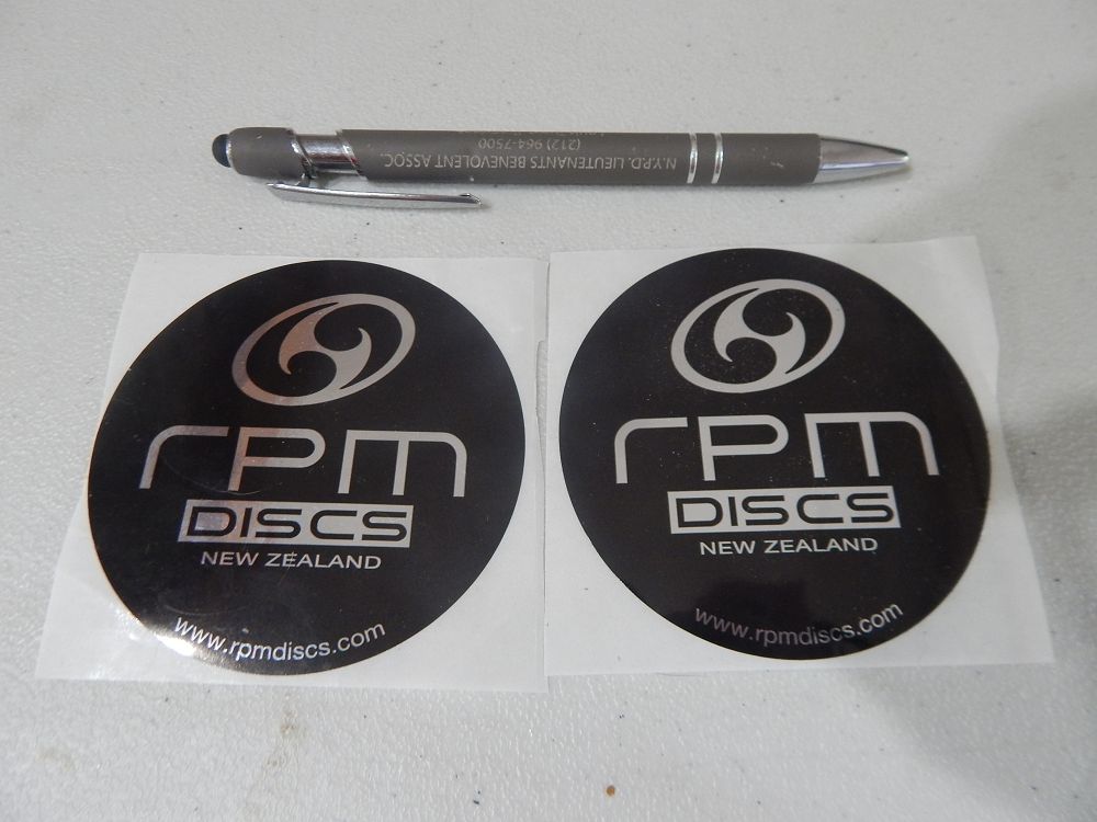 RPM Sticker • Marshall Street Disc Golf