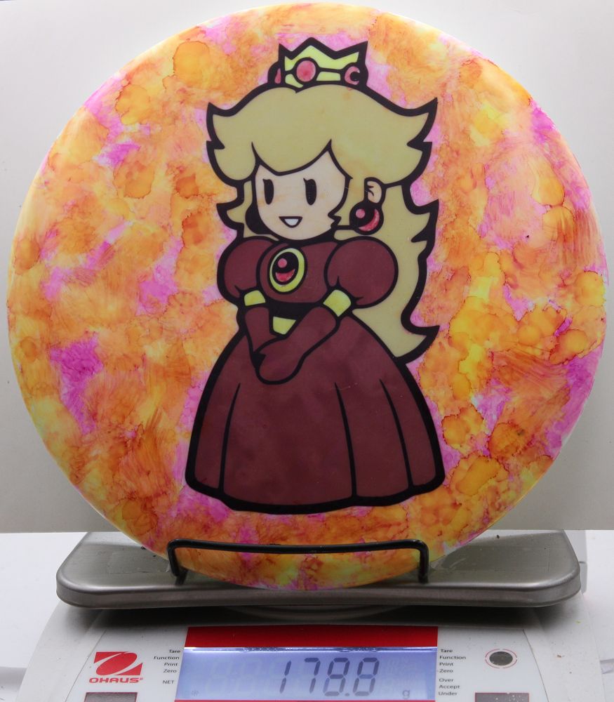 Gold Line Compass, Peach • Marshall Street Disc Golf