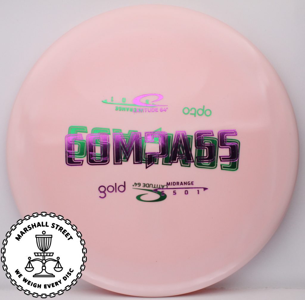X-Out Gold Compass • Marshall Street Disc Golf