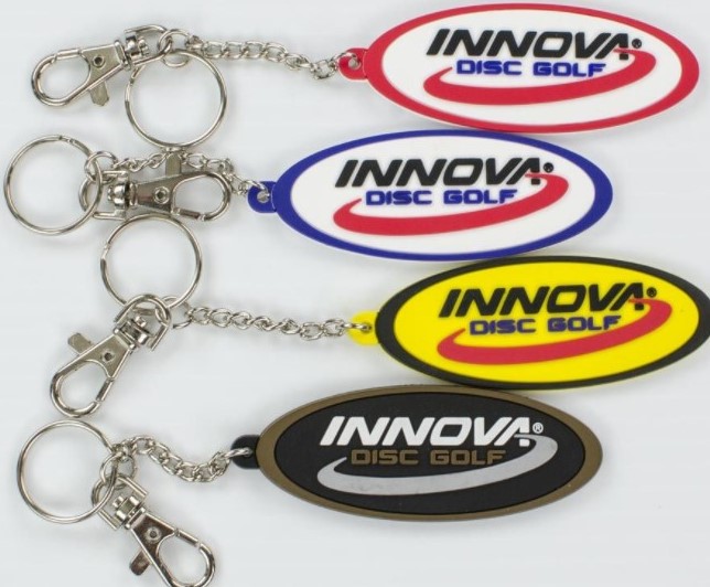 Innova Logo Oval Keychain • Marshall Street Disc Golf