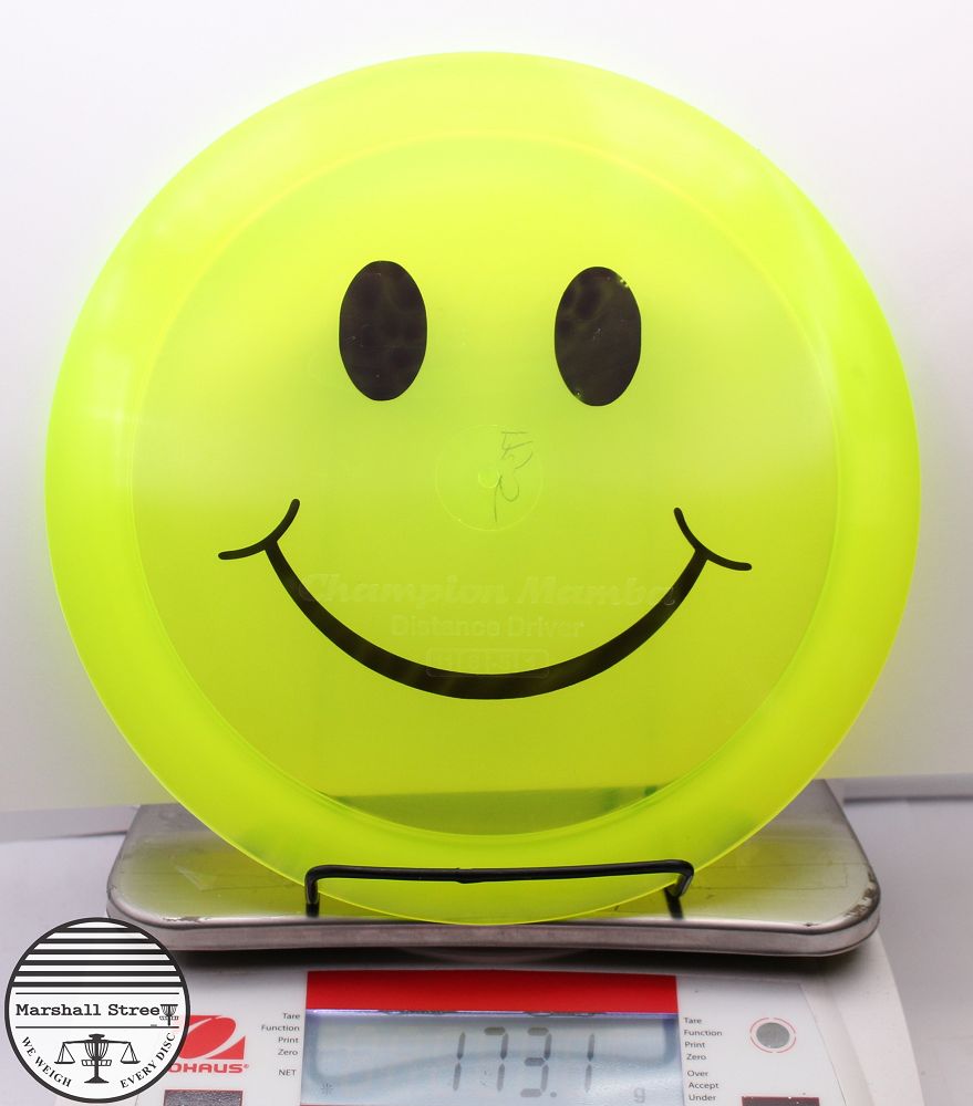 Champion Mamba Smiley Face • Marshall Street Disc Golf