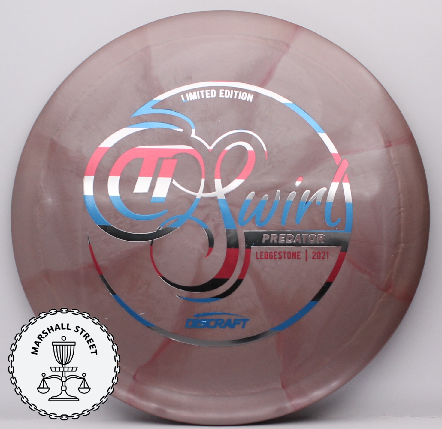 Ti Swirl Predator, '21 LIO • Marshall Street Disc Golf