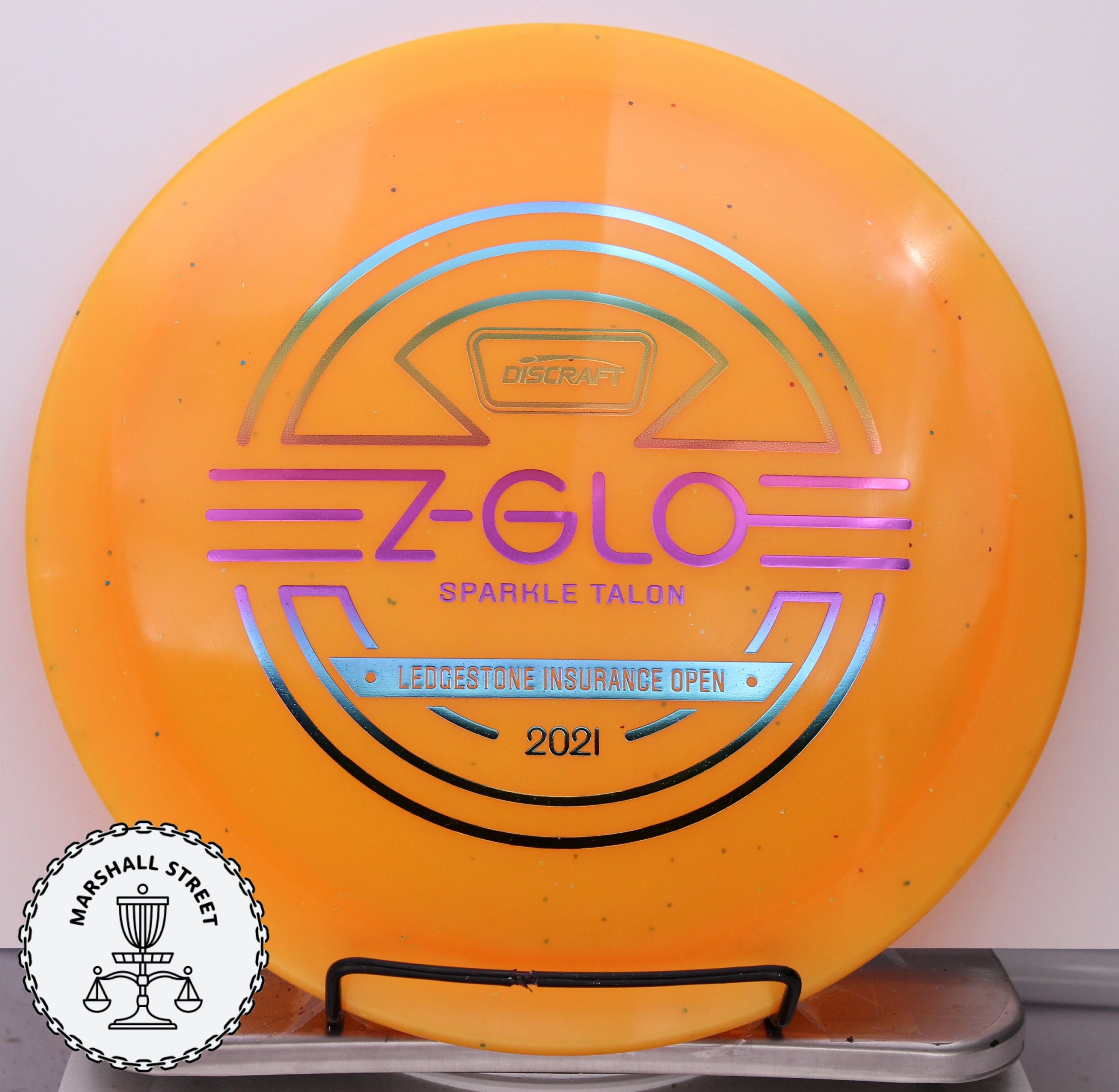 Glow Z Sparkle Talon, '21 LIO • Marshall Street Disc Golf