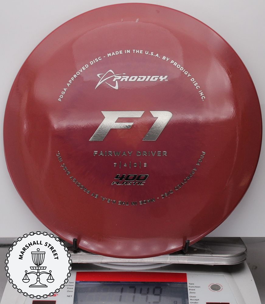 Prodigy F1 400 Goobered 52 • Marshall Street Disc Golf