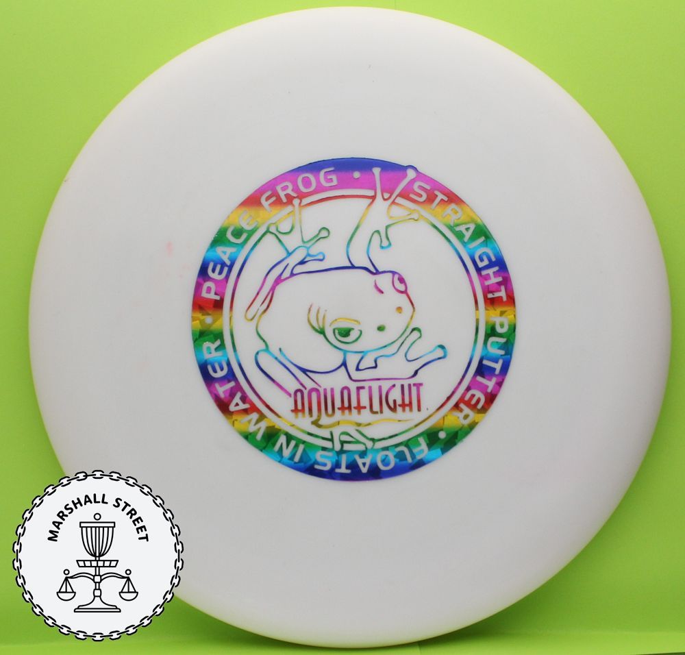 AquaFlight Glow Peace Frog • Marshall Street Disc Golf