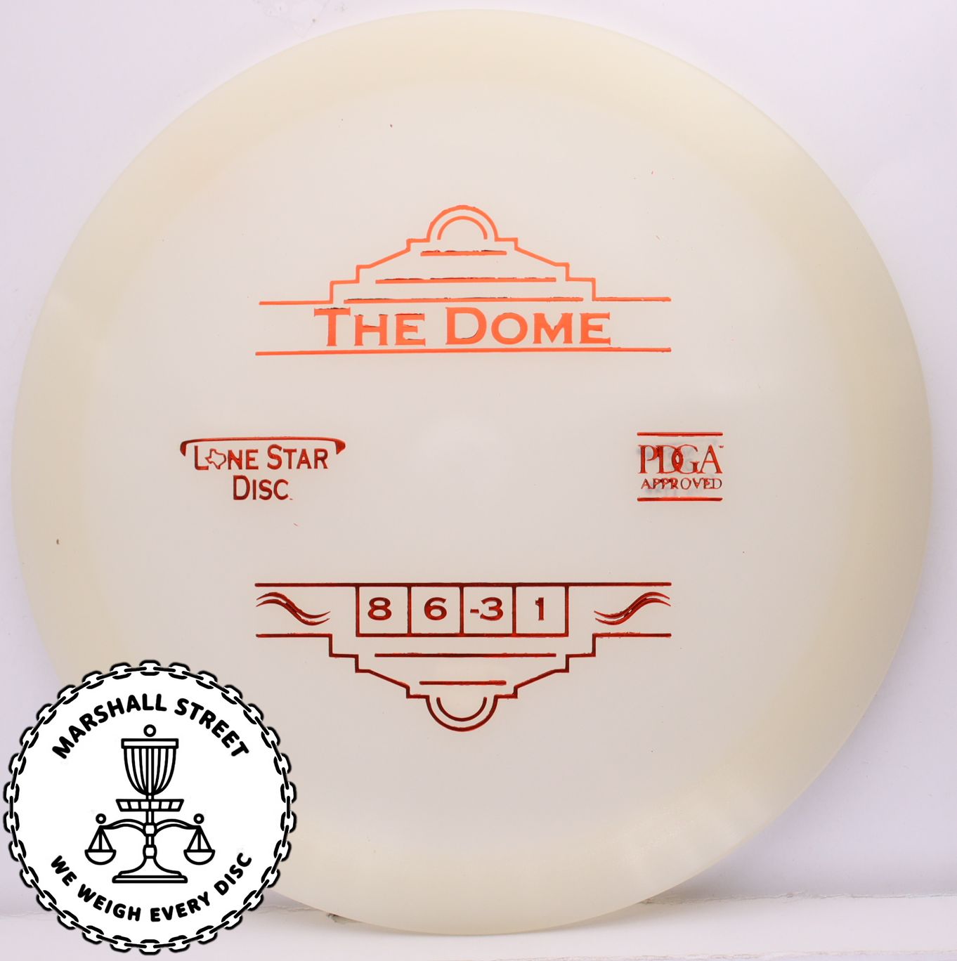 Glow Bravo Dome • Marshall Street Disc Golf
