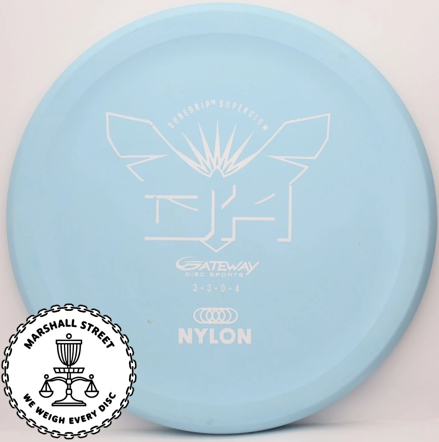 SuperGlow Nylon Devil Hawk • Marshall Street Disc Golf