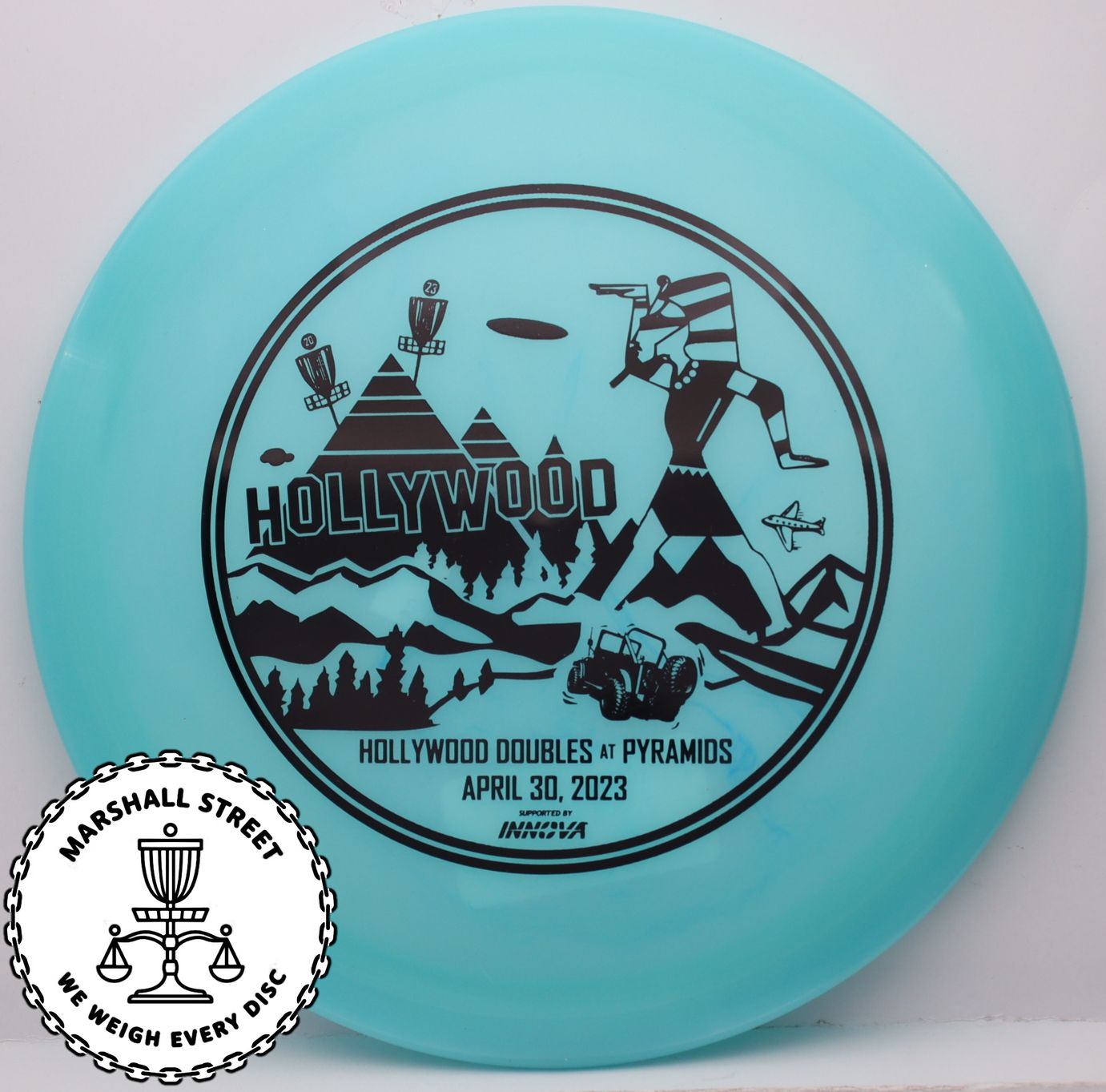 ColorGlo Champ Eagle Hollywood • Marshall Street Disc Golf