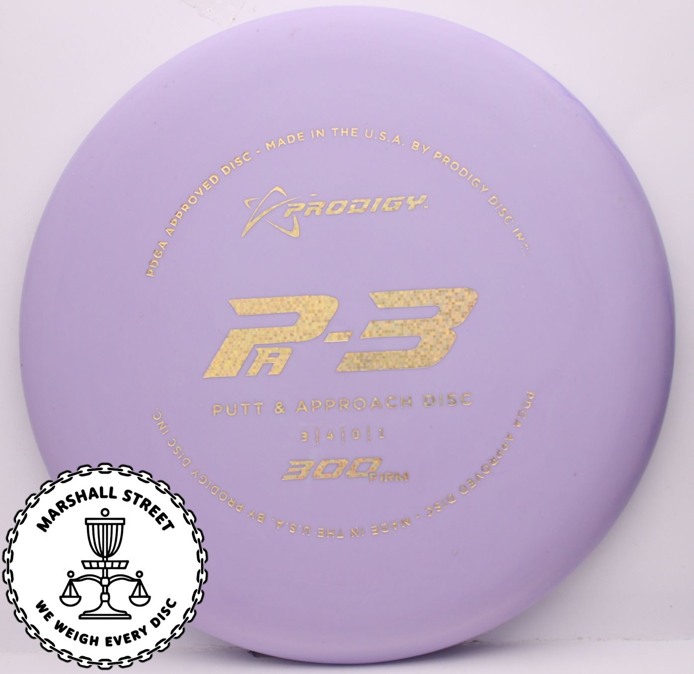 Prodigy PA3, 300 Firm • Marshall Street Disc Golf