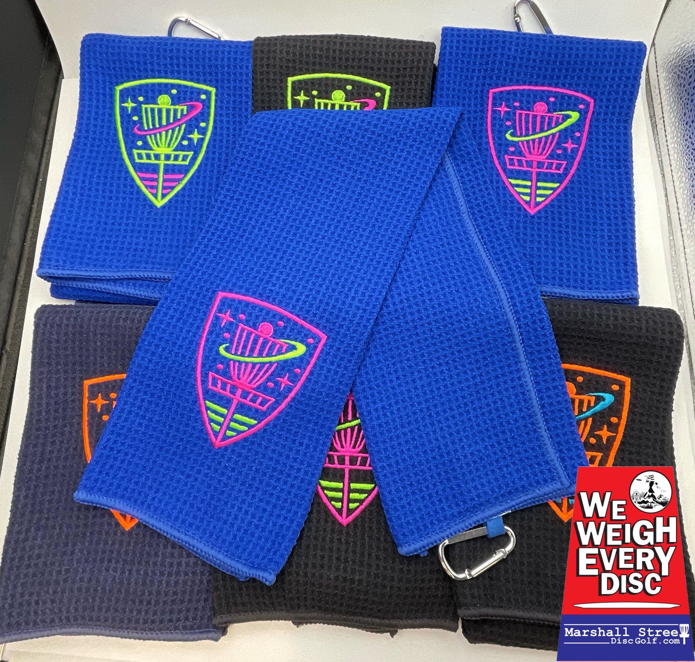 Cosmic Disc Golf Towels • Marshall Street Disc Golf