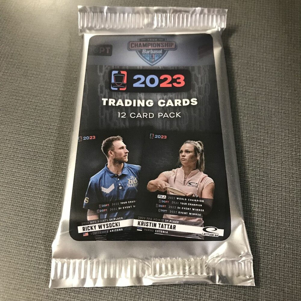 DGPT Trading Cards 2023 12 Pack • Marshall Street Disc Golf