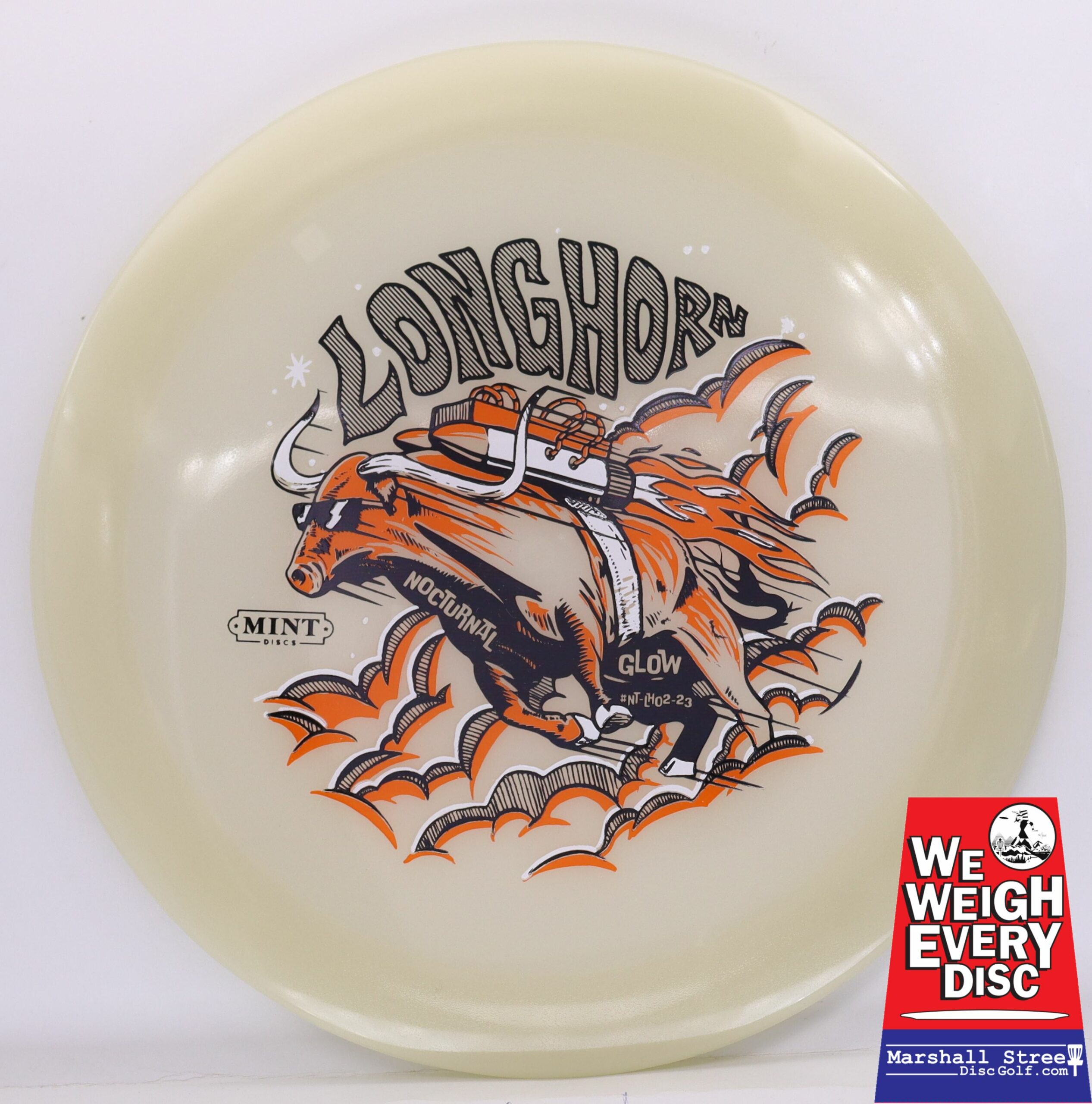 Nocturnal Glow Longhorn • Marshall Street Disc Golf