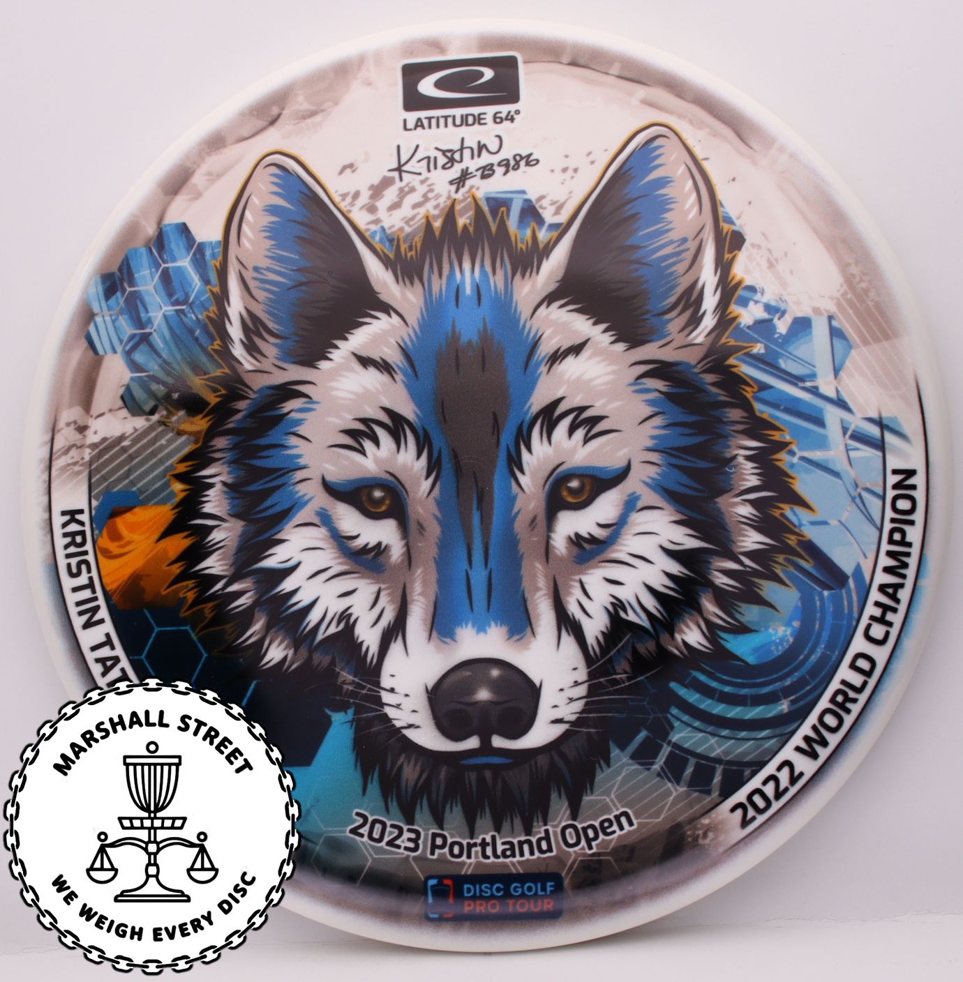 Gold Pure,Tattar Portland Dye • Marshall Street Disc Golf