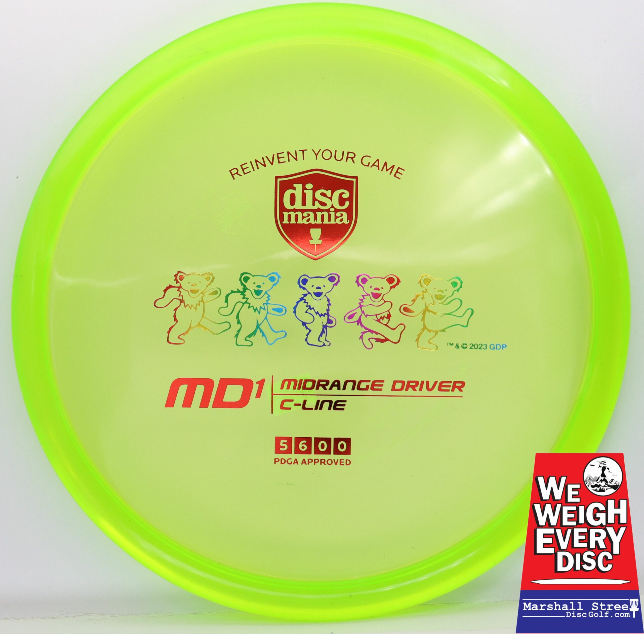 C-Line MD1, Dancing Bears • Marshall Street Disc Golf