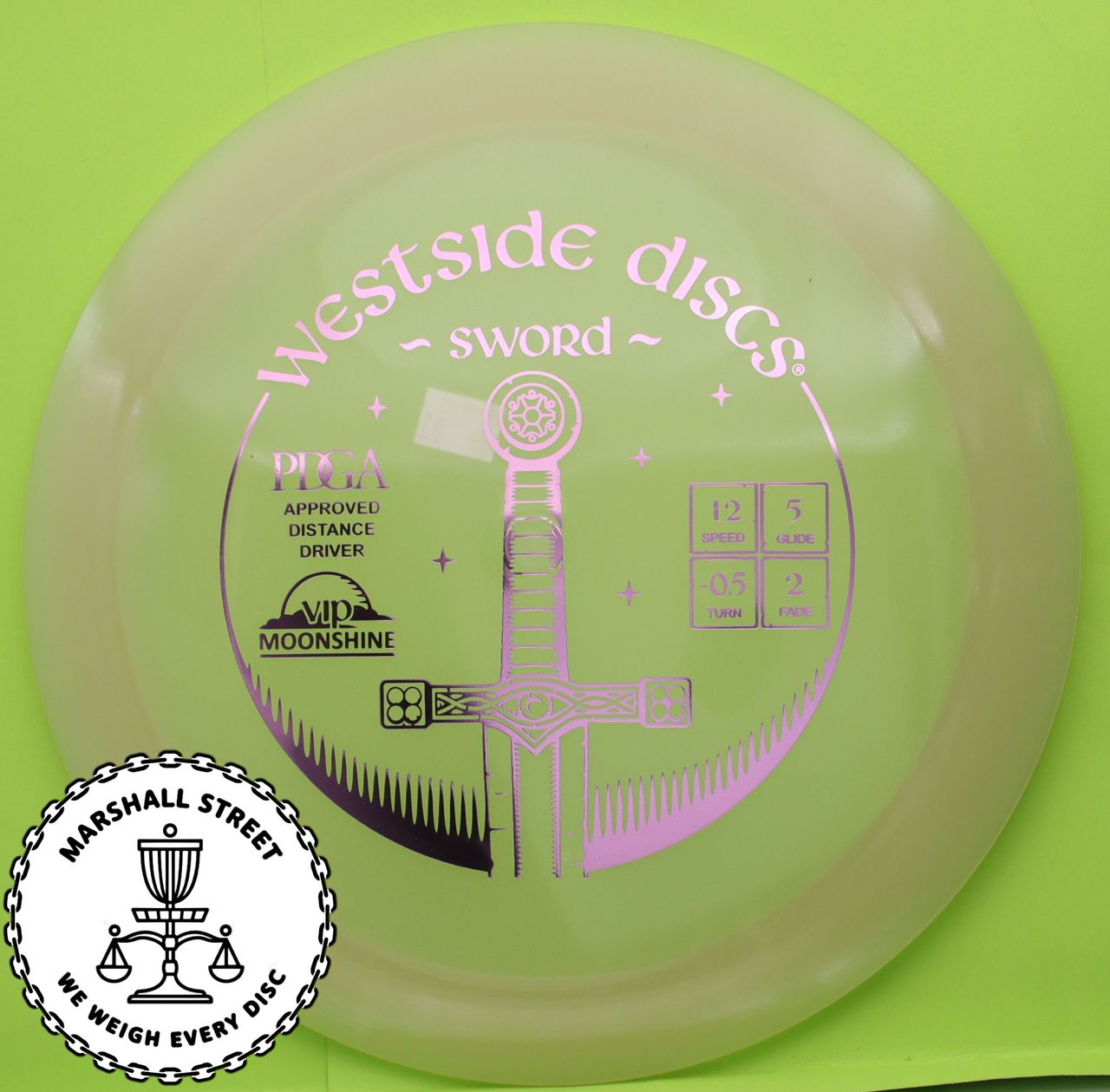 VIP Moonshine Sword • Marshall Street Disc Golf