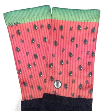 TeeBox Sox, Watermelon Basket • Marshall Street Disc Golf