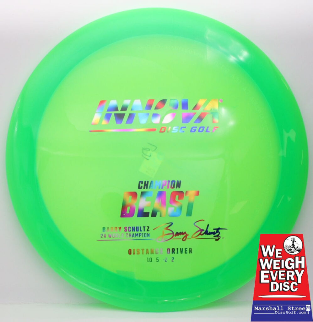 Champion Beast, Barry Schultz 2x • Marshall Street Disc Golf